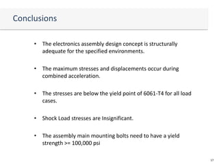 Electronic assembly structural analysis | PDF