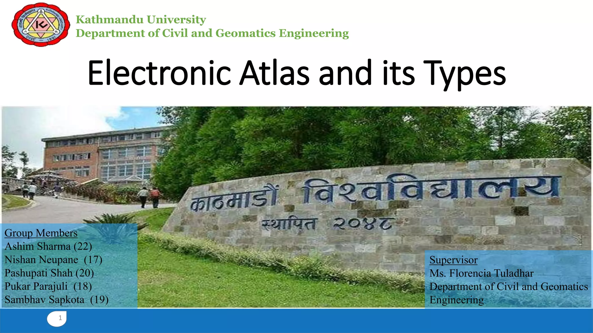 Electronic Atlas and its Types | PPTX