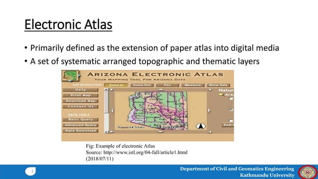 Electronic Atlas and its Types | PPTX | Geography | Science