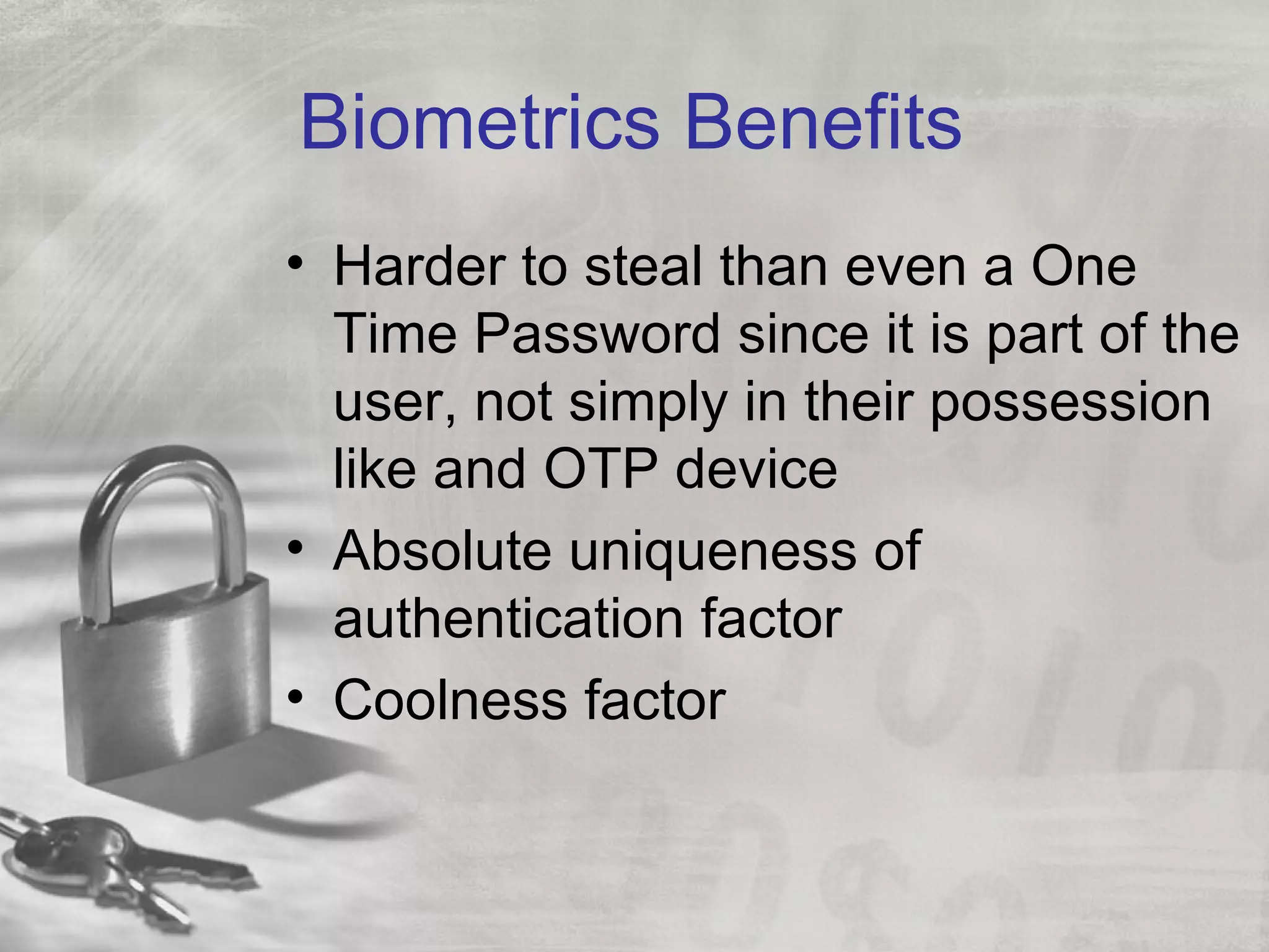 Electronic authentication more than just a password | PPT