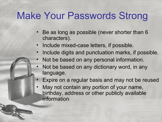 Electronic authentication more than just a password | PPT