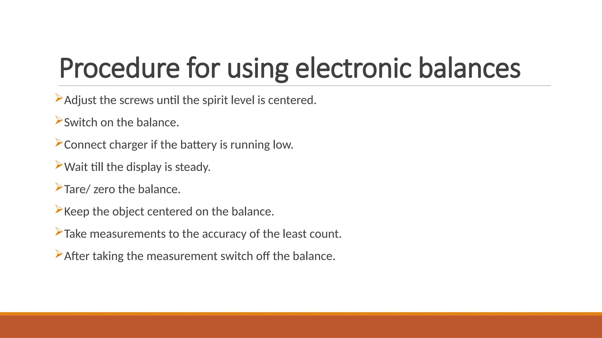 Laboratory Electronic balances handling.pptx