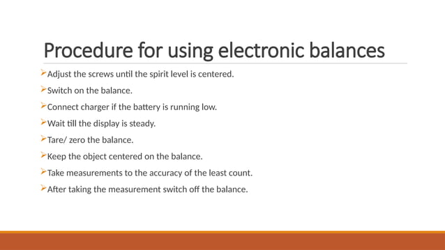 Laboratory Electronic balances handling.pptx