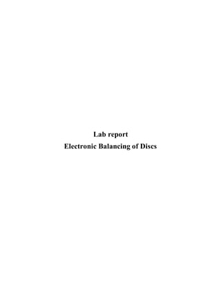 Electronic balancing | DOCX