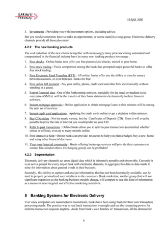 Electronic banking eb of fs 19 | DOC