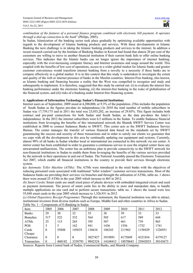 Electronic banking problems and opportunities | PDF