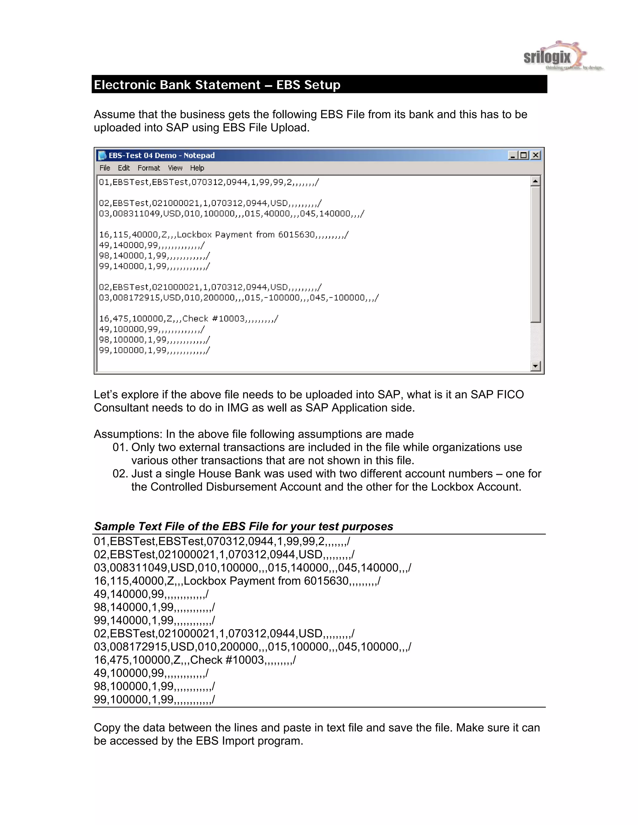 Electronic bank statement MT 940 | PDF