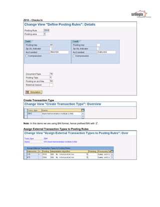 Electronic bank statement MT 940 | PDF