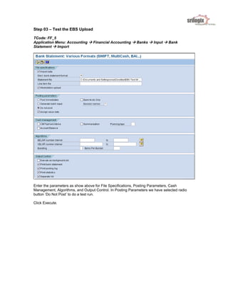 Electronic bank statement MT 940 | PDF