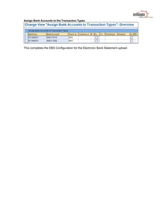 Electronic bank statement | PDF