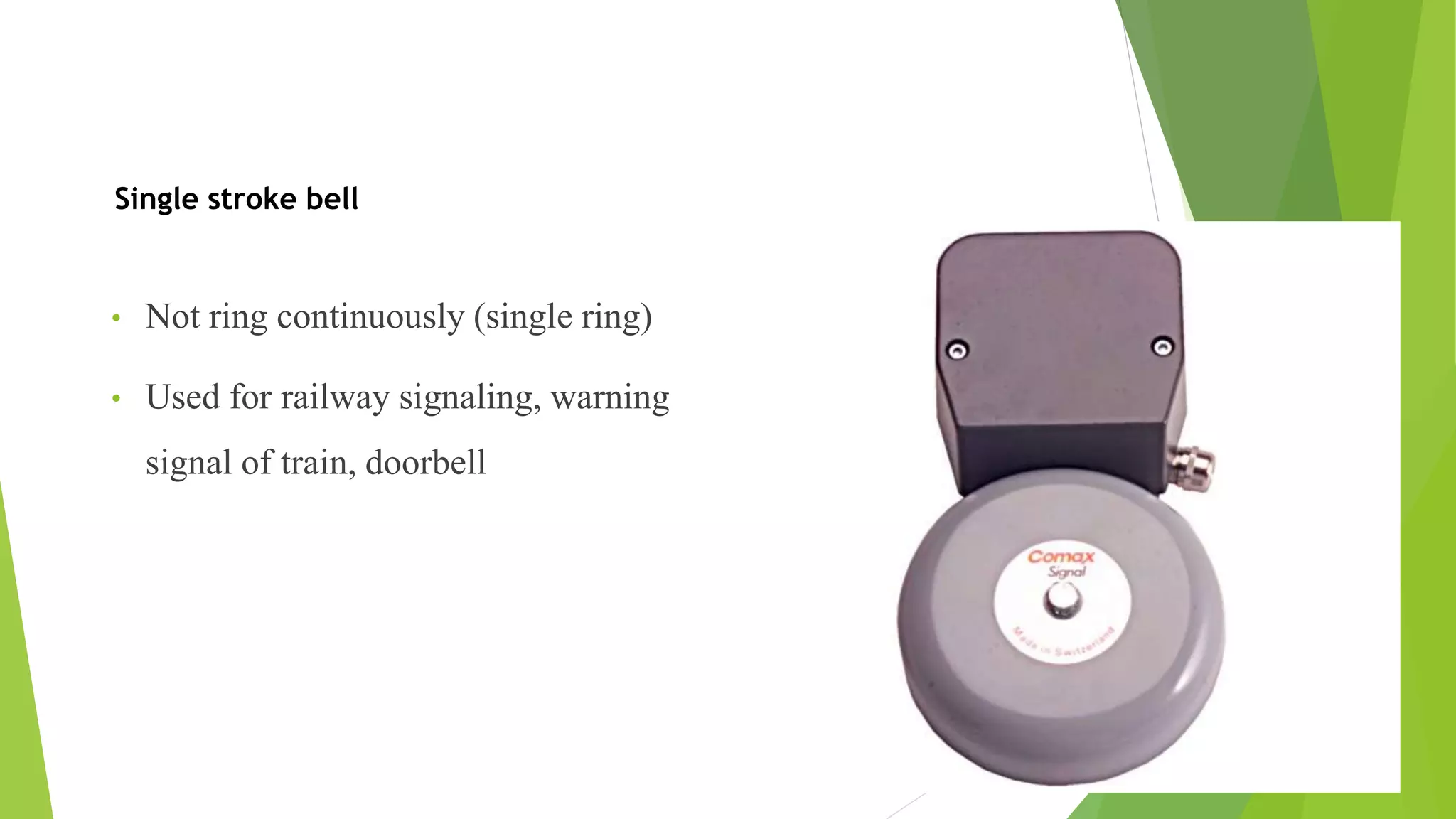 Electric bell | PPTX