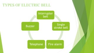 Electric bell | PPTX