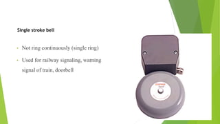 Electric bell | PPTX