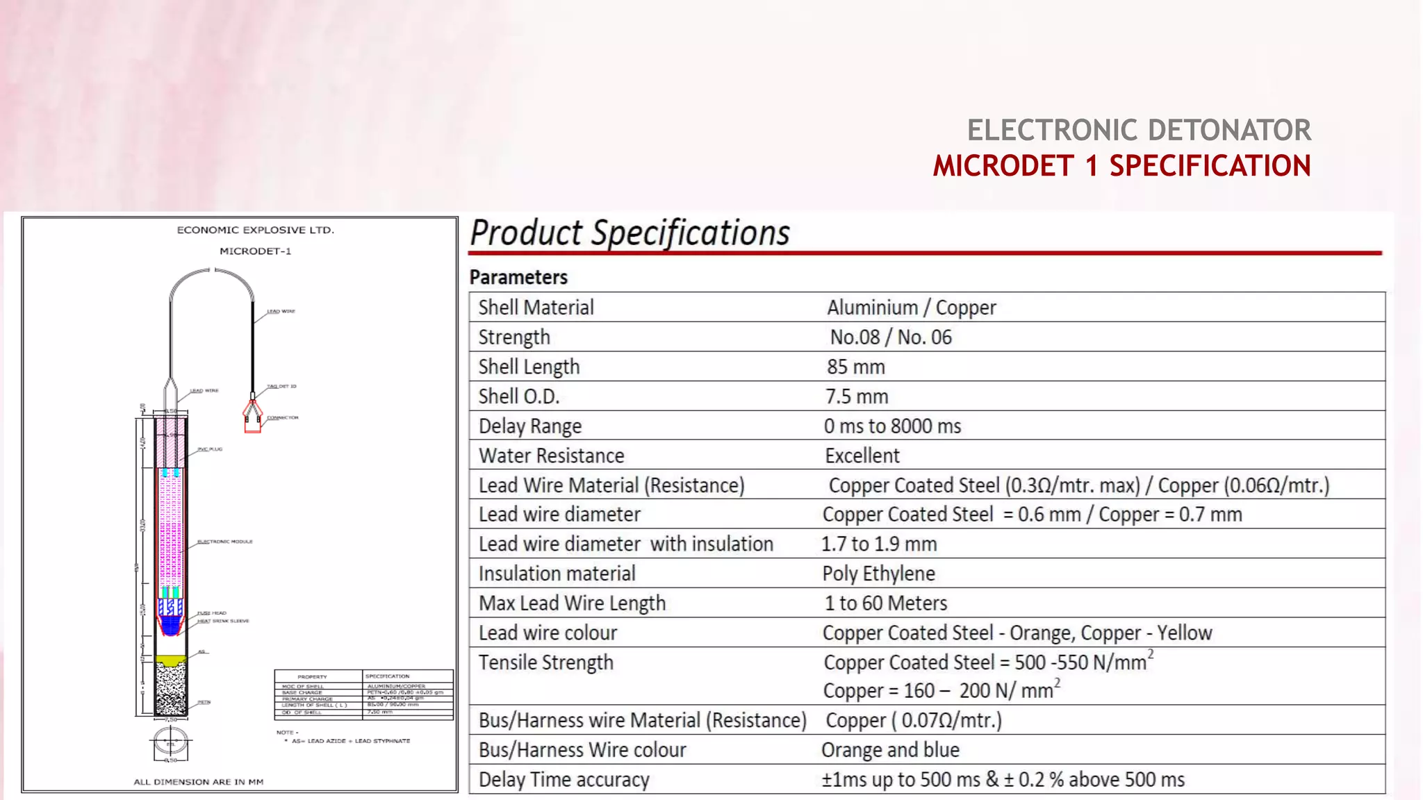 Electronic Blasting System - Microdet (Electronic Detonator).pptx