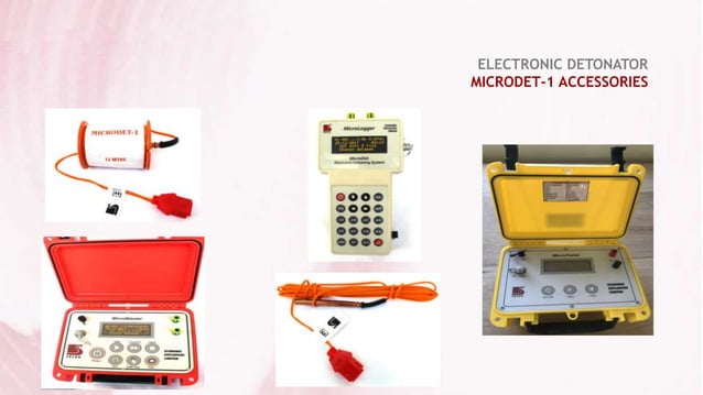 Electronic Blasting System - Microdet (Electronic Detonator).pptx