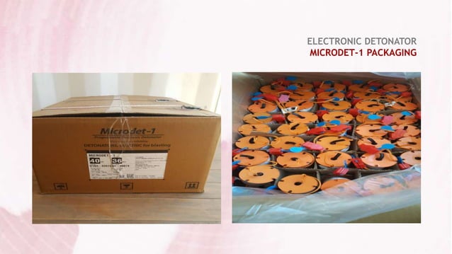 Electronic Blasting System - Microdet (Electronic Detonator).pptx