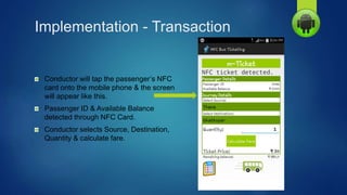 Electronic bus ticketing system ppt | PPTX