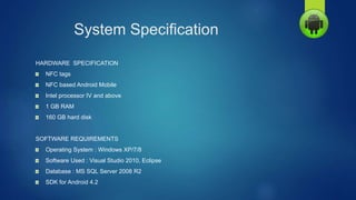 Electronic bus ticketing system ppt | PPTX