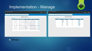 Electronic bus ticketing system ppt | PPTX