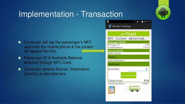 Electronic bus ticketing system ppt