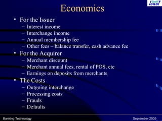 Electronic cards credit and debit | PPT