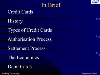 Electronic cards credit and debit | PPT