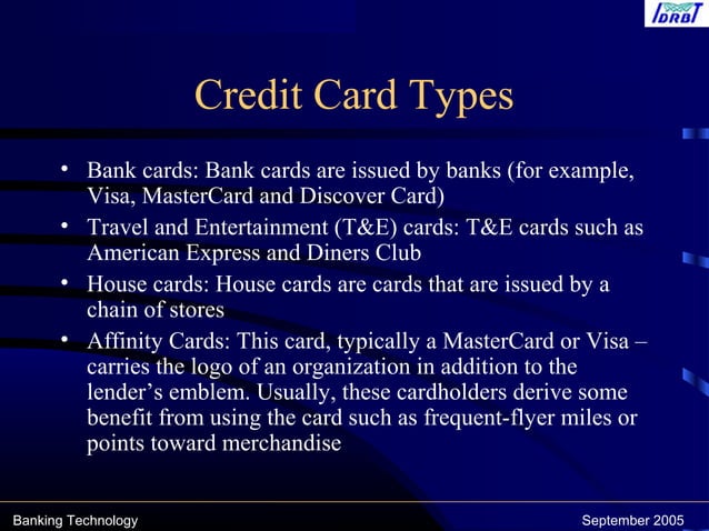 Electronic cards credit and debit | PPT
