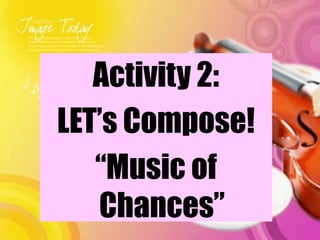 Electronic & chance music | PPTX