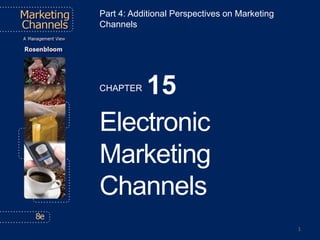 ELECTRONIC CHANNELS OF DISTRIBUTION -ROSENBERG.pptx