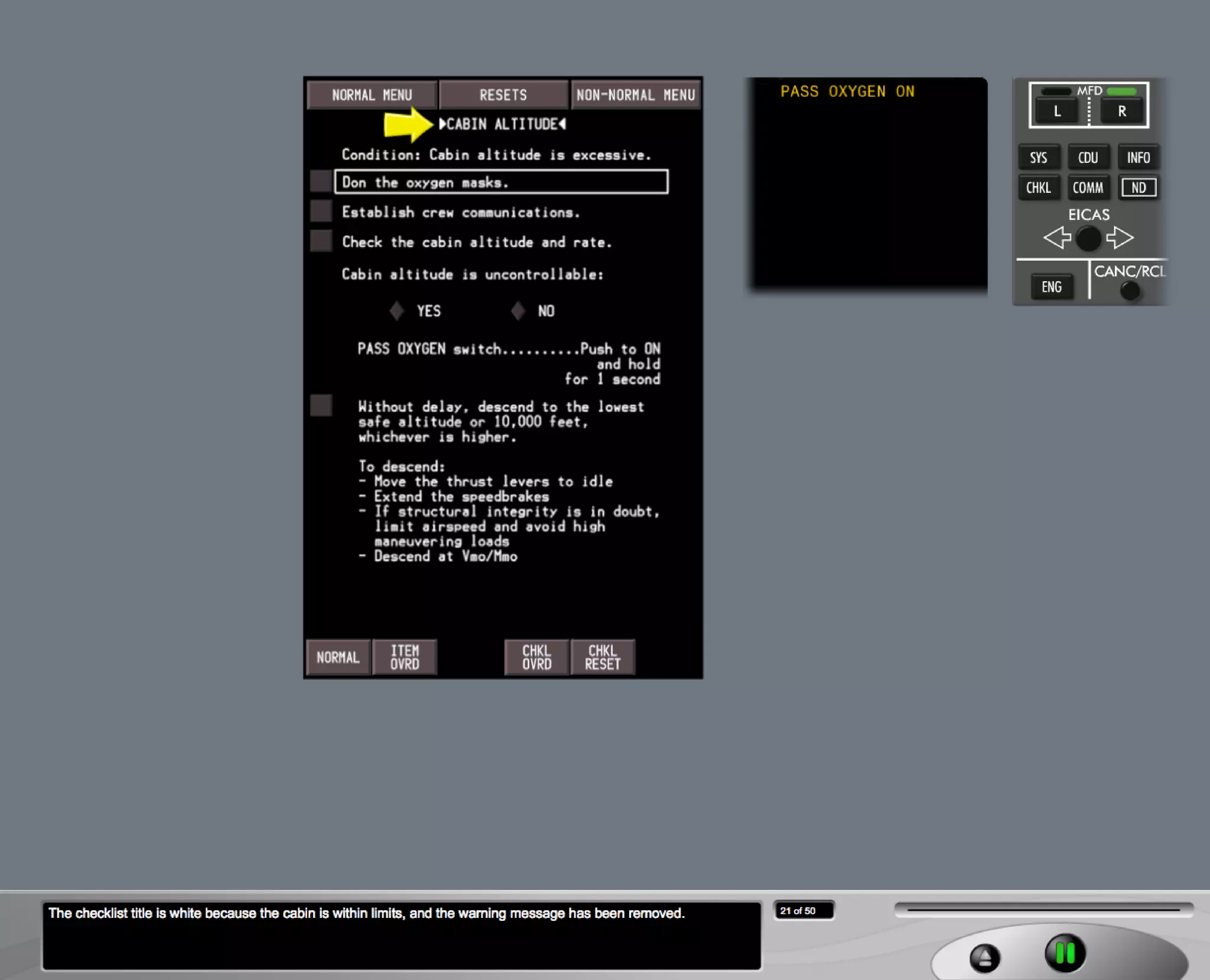B787 Electronic Checklist | PDF