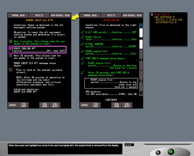 B787 Electronic Checklist | PDF