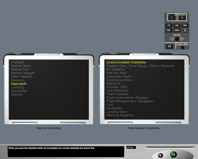 B787 Electronic Checklist | PDF