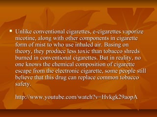 Electronic cigarettes | PPT
