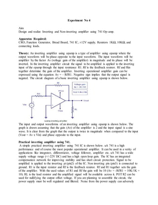 Electronic circuit design lab manual | PDF