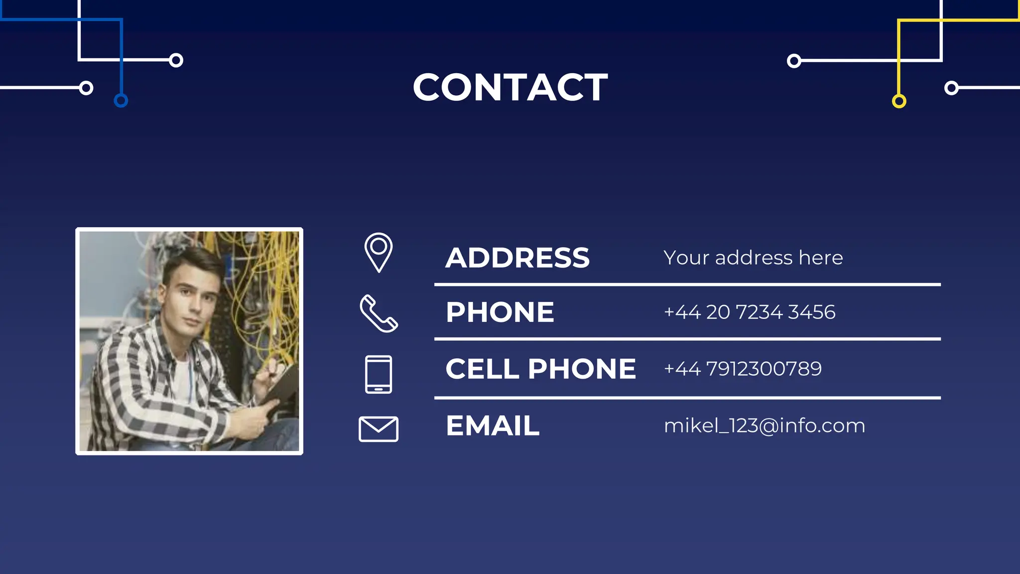 Electronic Circuit Style CV by Slidesgo.pptx