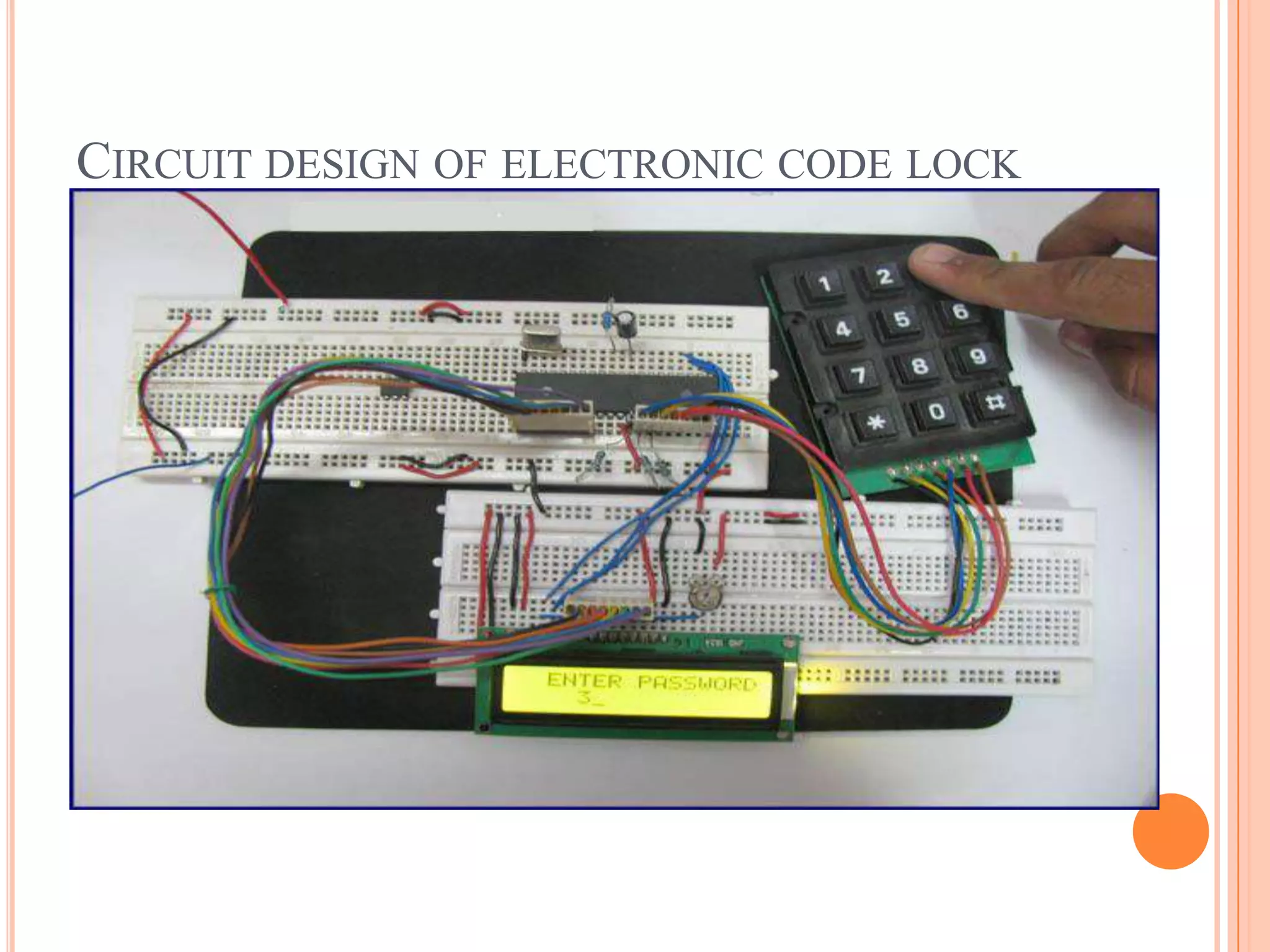 Electronic code lock device | PPTX