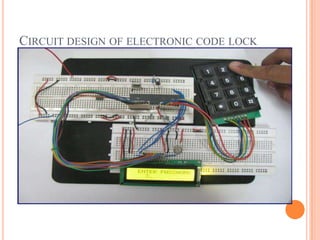 Electronic code lock device | PPTX