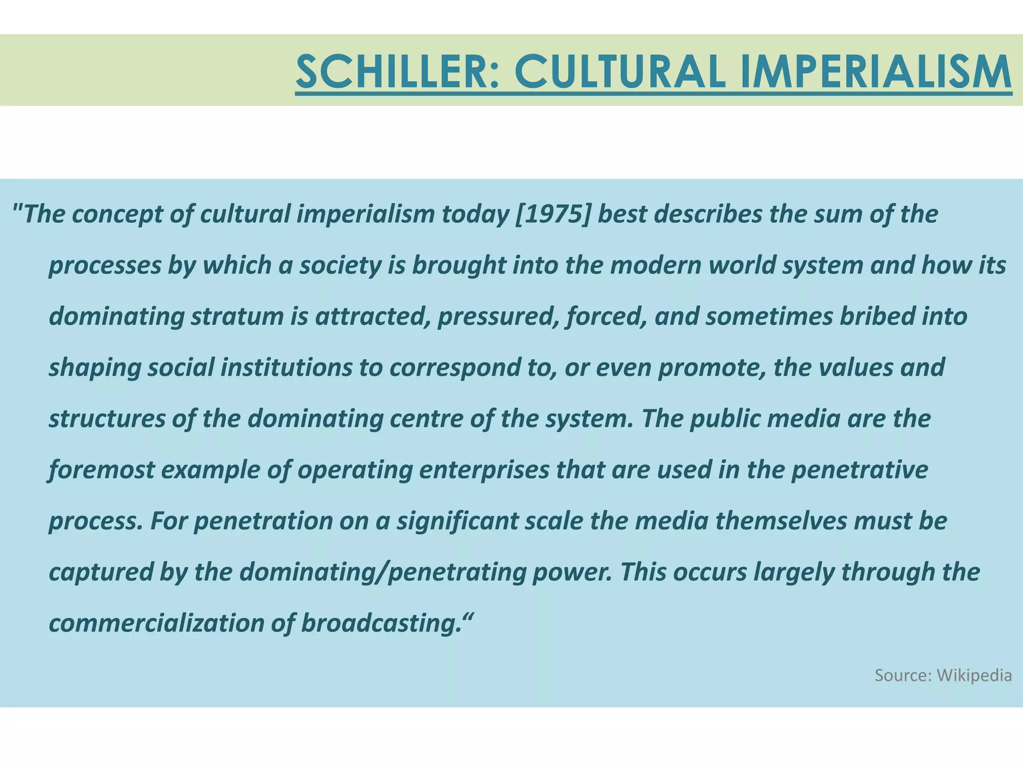 Electronic colonialism- ZK | PPTX