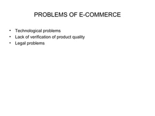 Electronic commerce | PPT
