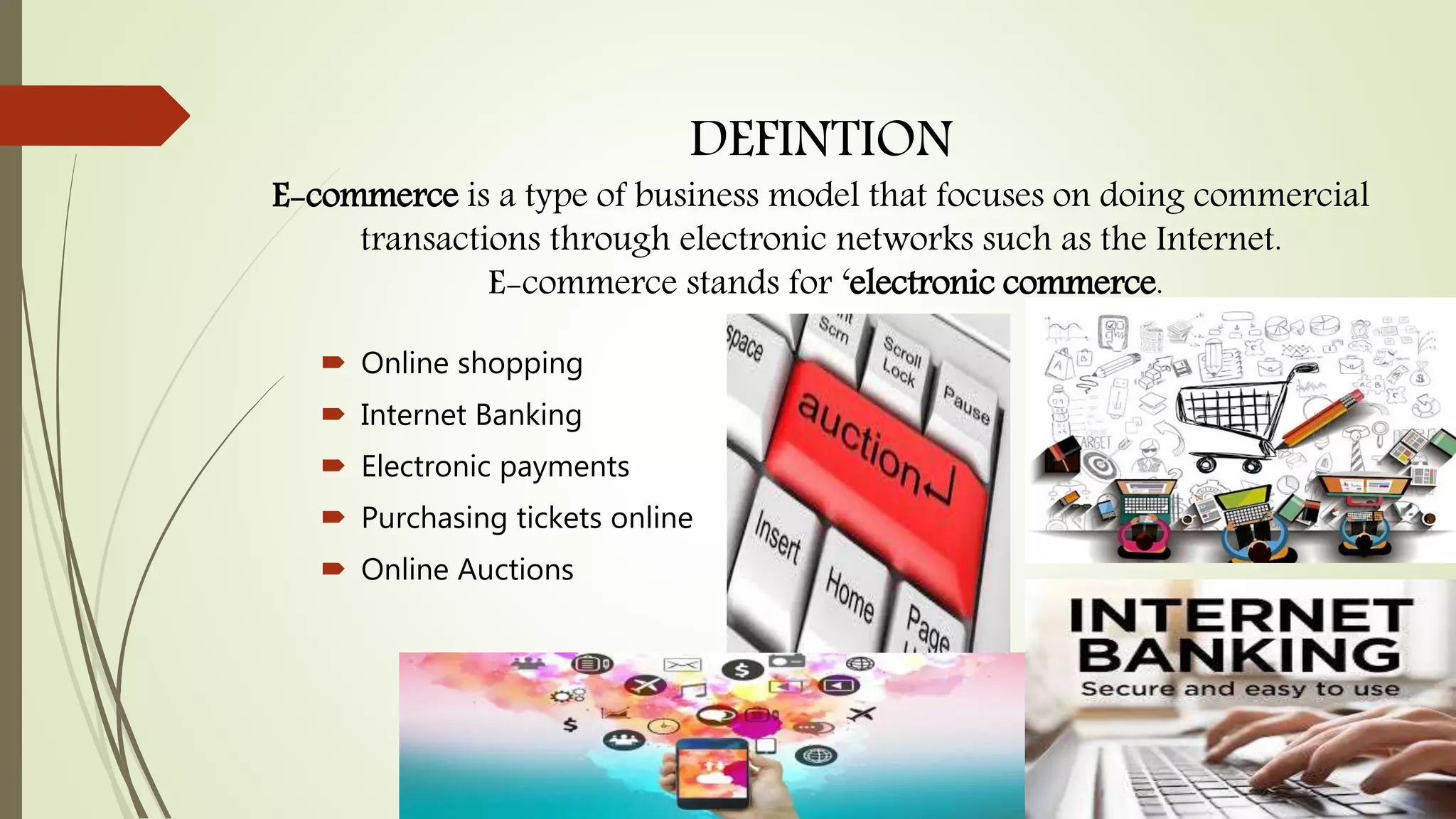 Electronic commerce | PPT