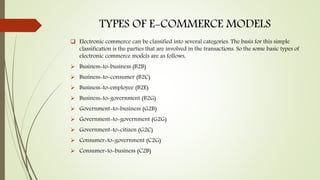 Electronic commerce | PPT