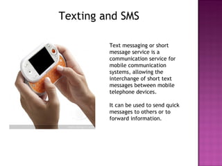 Electronic Communication | PPT | Email | Internet