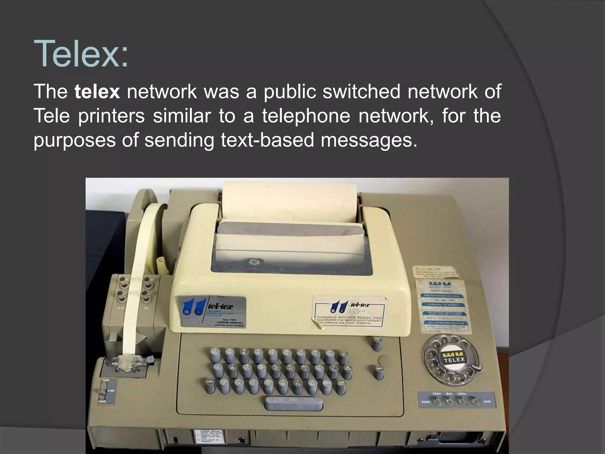 Electronic communication | PPTX