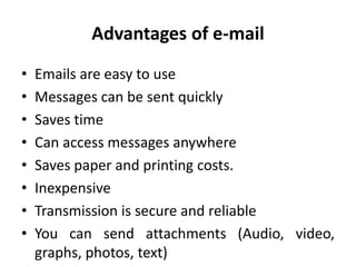 Electronic communication | PPTX
