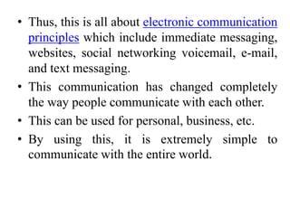 Electronic communication - digital tools.pptx
