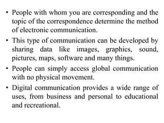 Electronic communication - digital tools.pptx