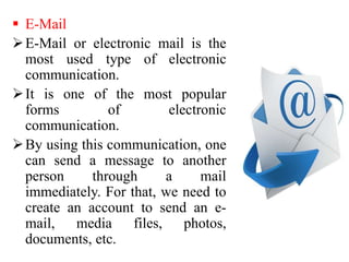 Electronic communication - digital tools.pptx