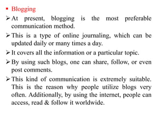 Electronic communication - digital tools.pptx