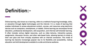 Electronic Communication & ToolsPlatforms for online learning ppt ...