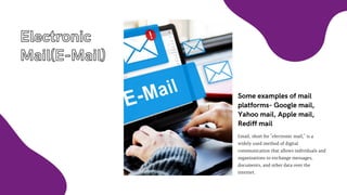 Electronic Communication & ToolsPlatforms for online learning ppt ...